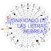 Wheel With the 22 Hebrew Letters: Pictorial Meaning of Each Letter ...