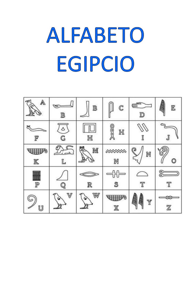 Egyptian Alphabet/ Ancient Ancestral Alphabets/ Esoteric Alphabet ...