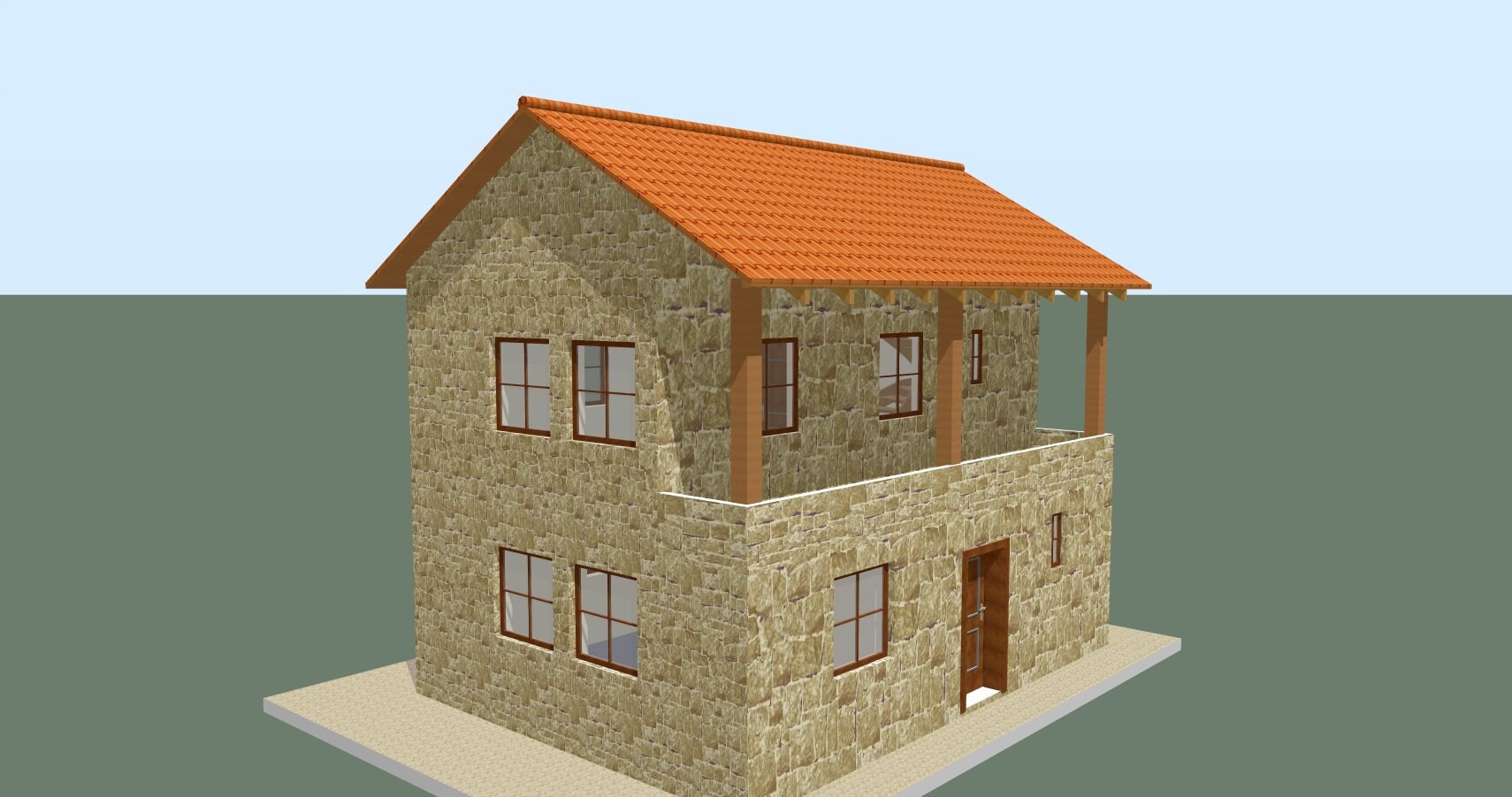 House 71 3D Architecture Model Technical Toy Digital Project Design ...