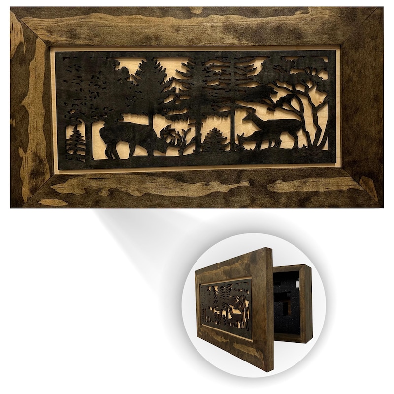 Hidden Cabinet Wall Art - Etsy