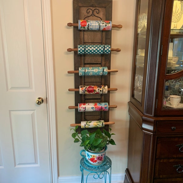 Rolling Pin Rack - Etsy