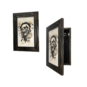 Bellewood Designs Gun Concealment Skull Giving Middle Finger, Hidden ...