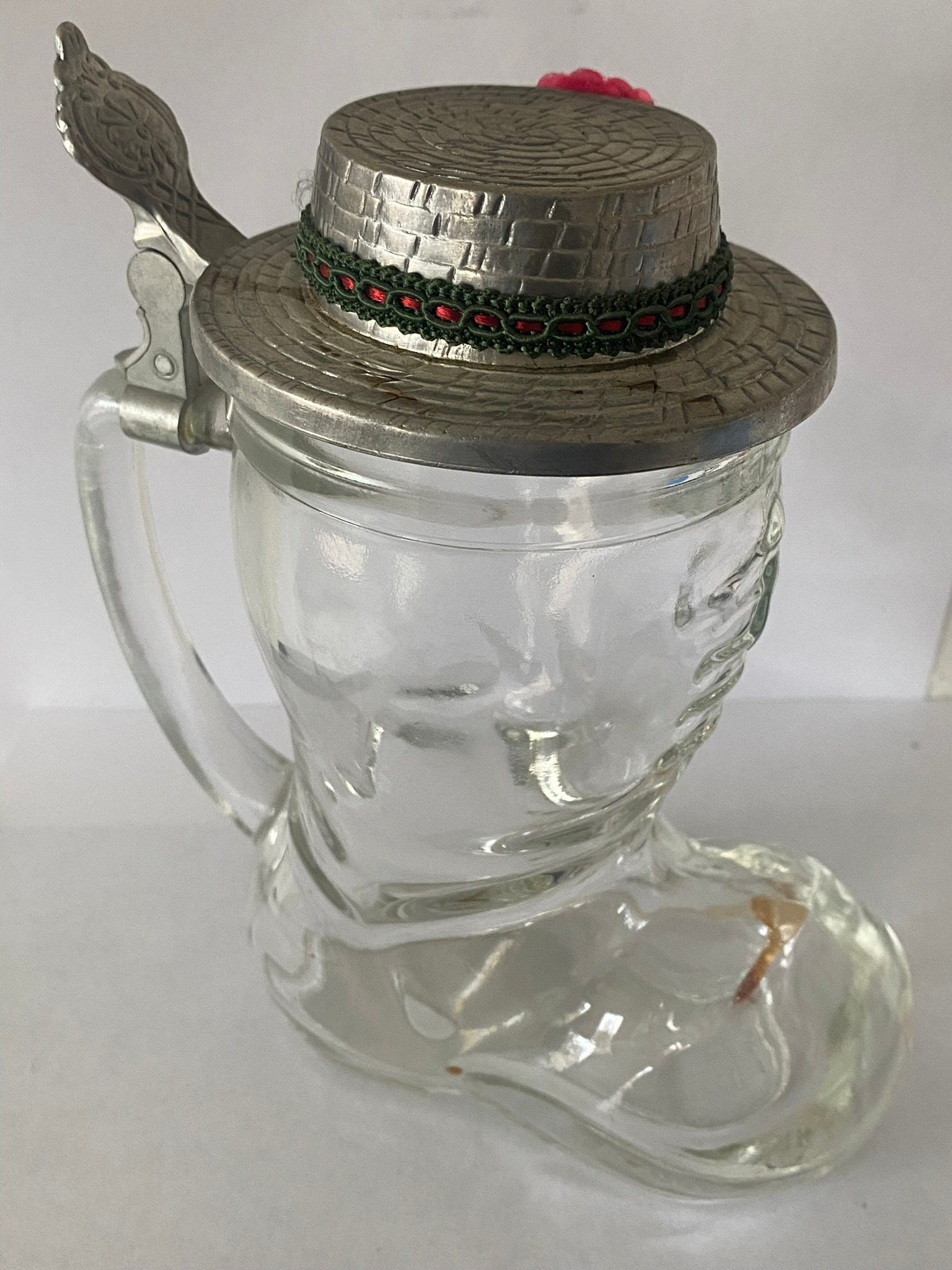 Glass Boot Stein Pint Glass - Etsy Glass Boot Stein Pint Glass - Etsy
