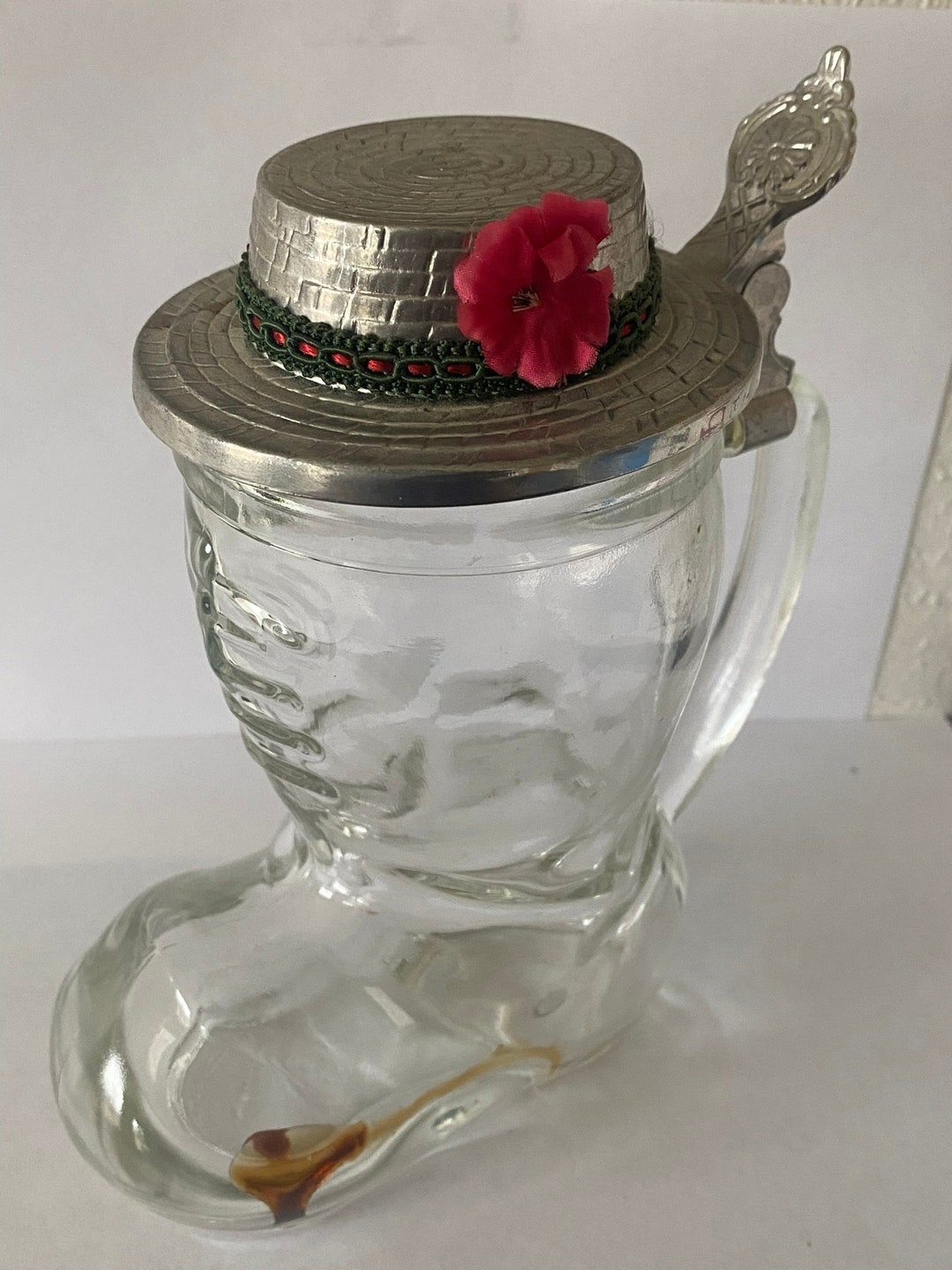 Glass Boot Stein Pint Glass - Etsy