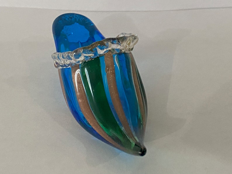 Venetian Murano Glass Slipper | Etsy