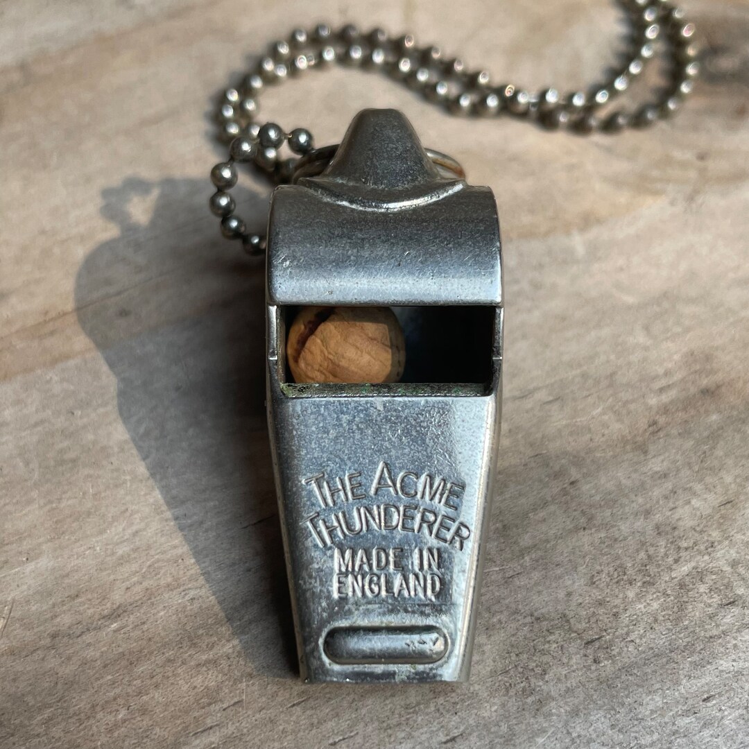 Vintage Whistle "the ACME Thunderer" 1960's - Etsy