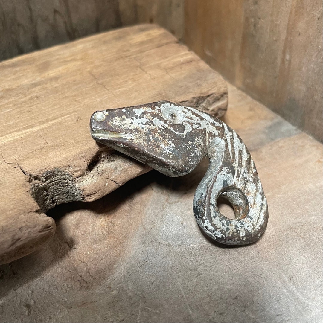 Hand Forged Iron Horse Head Key Ring Faub Key Holder Key Chain - Etsy