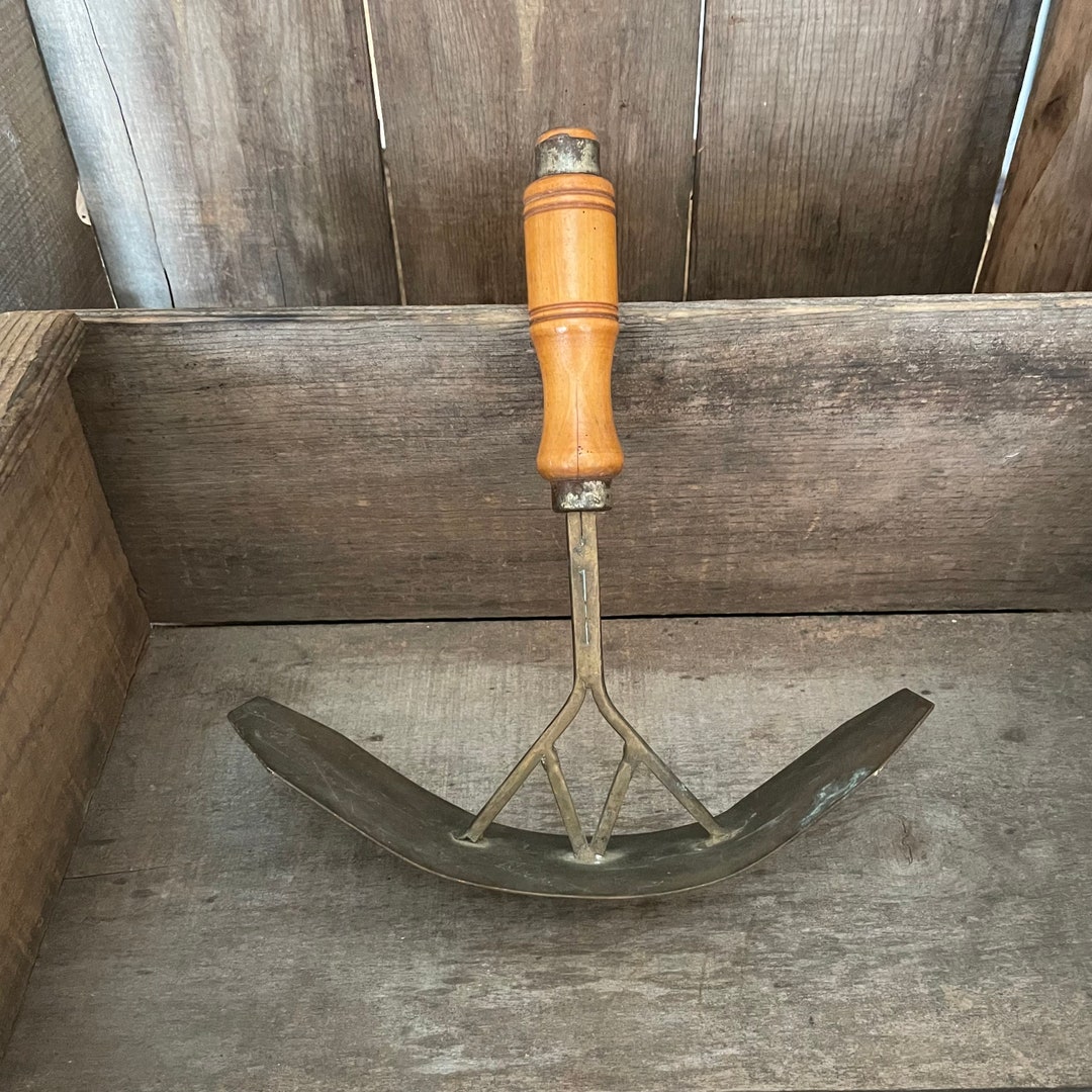 Vintage Brass & Wood Equine Sweat Scraper Horse - Etsy