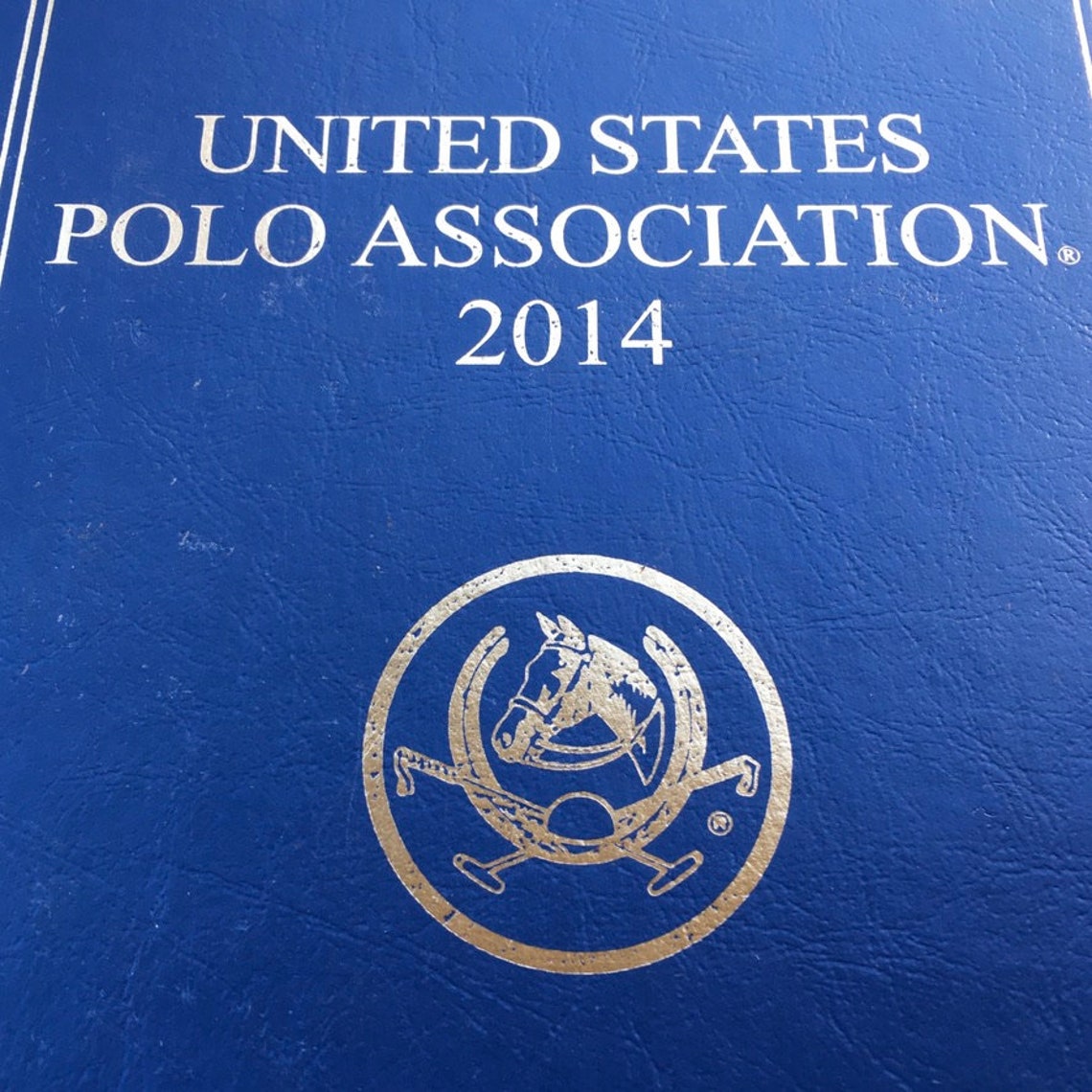 USPA United States Polo Association Year Book 2014 | Etsy