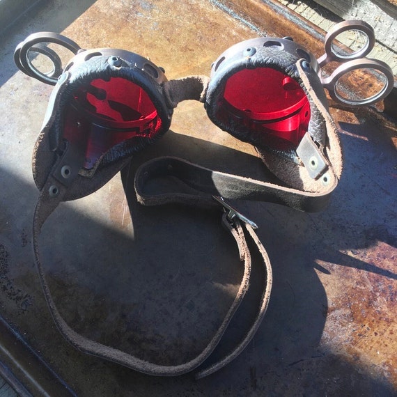 Steampunk Aviator Inspector Goggles - Etsy
