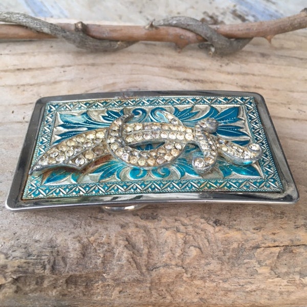Bling Belt Buckle - Etsy