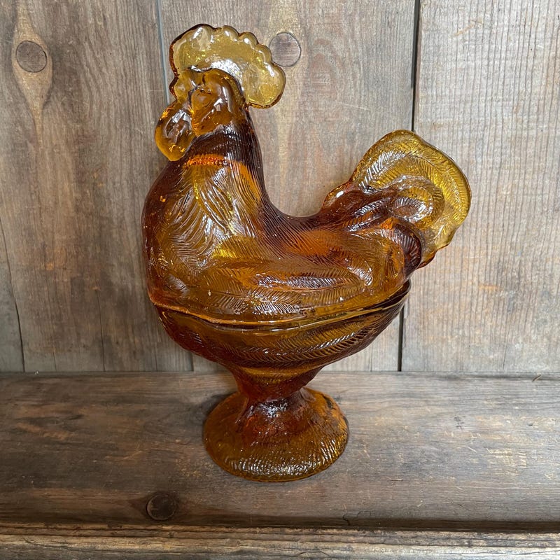Rooster Candy Dish - Etsy