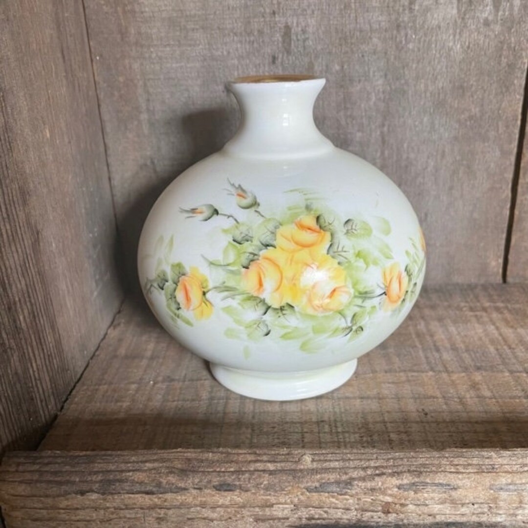 Antique B & C Limoges Bud Vase France Artist Signed Handpainted Antique ...