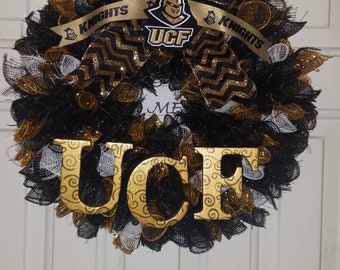College wreath | Etsy