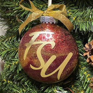 FSU Ornament, FSU Christmas Gift, FSU Christmas, Fsu Gift, Florida ...
