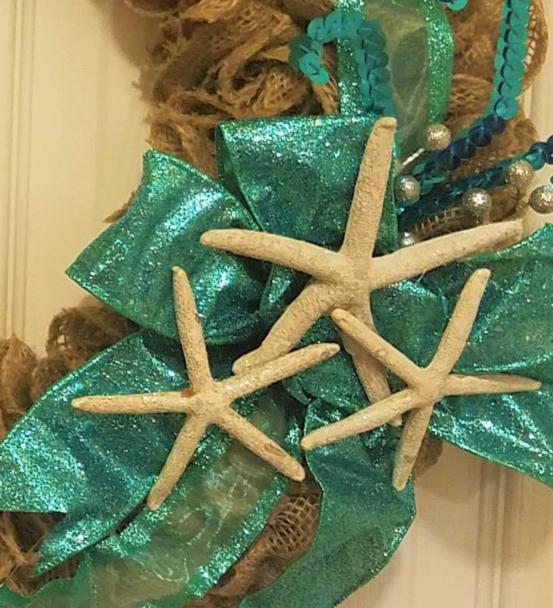 Beach Decor, Beach Wreath, Beach Decorations, Seashell Wreath ...