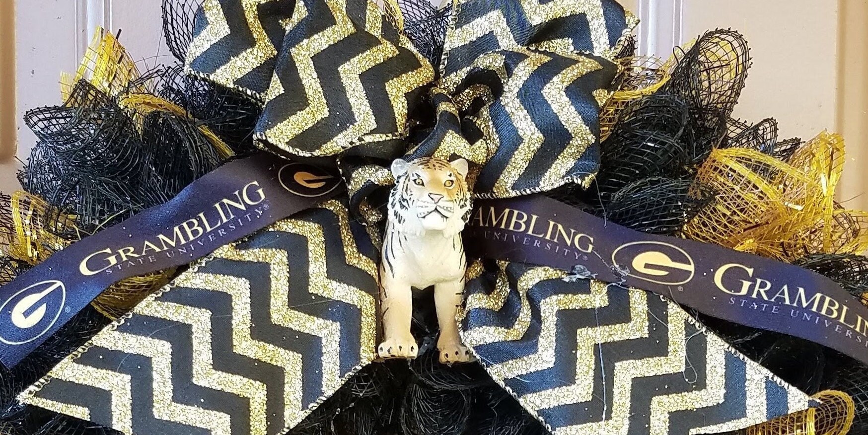 Grambling State University Wreath GSU GSU Tigers Grambling - Etsy