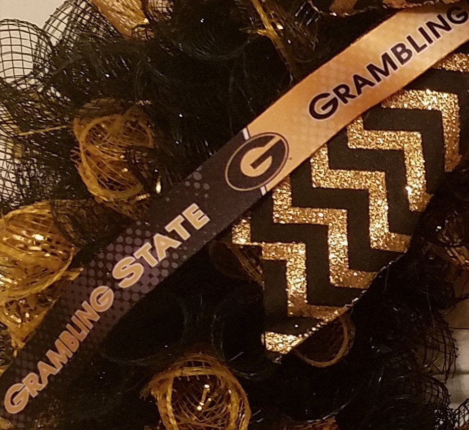 Grambling State University Wreath GSU GSU Tigers Grambling - Etsy