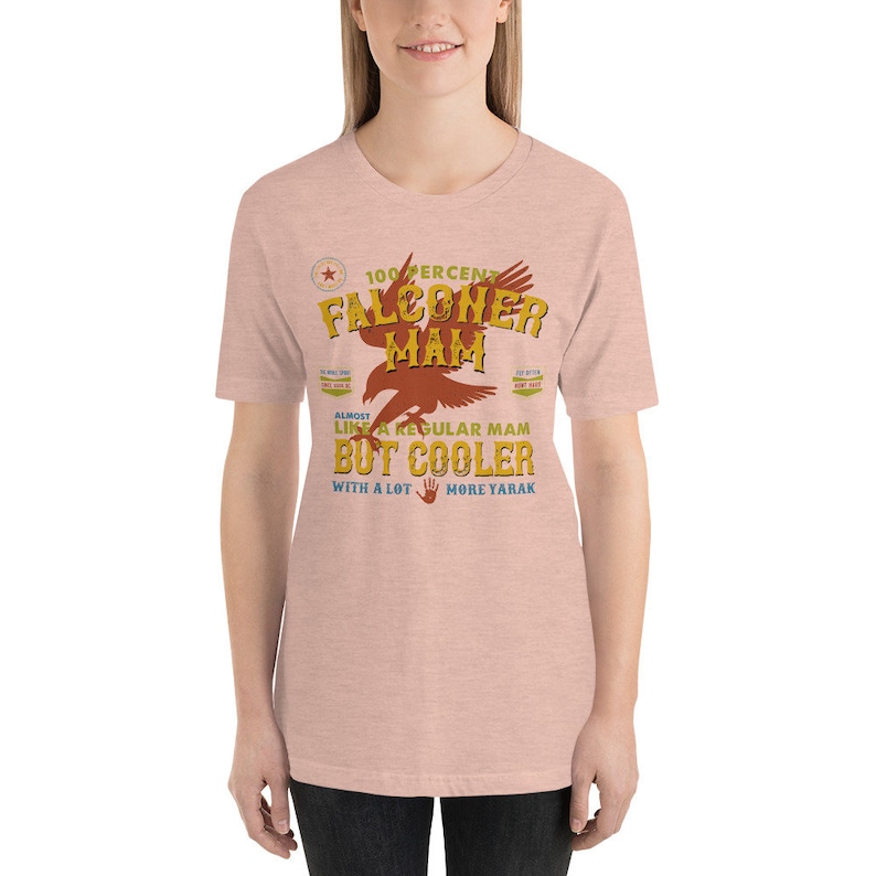 Fun Falconer Mam's Short-sleeve Unisex T-shirt for Falconry Mam and ...