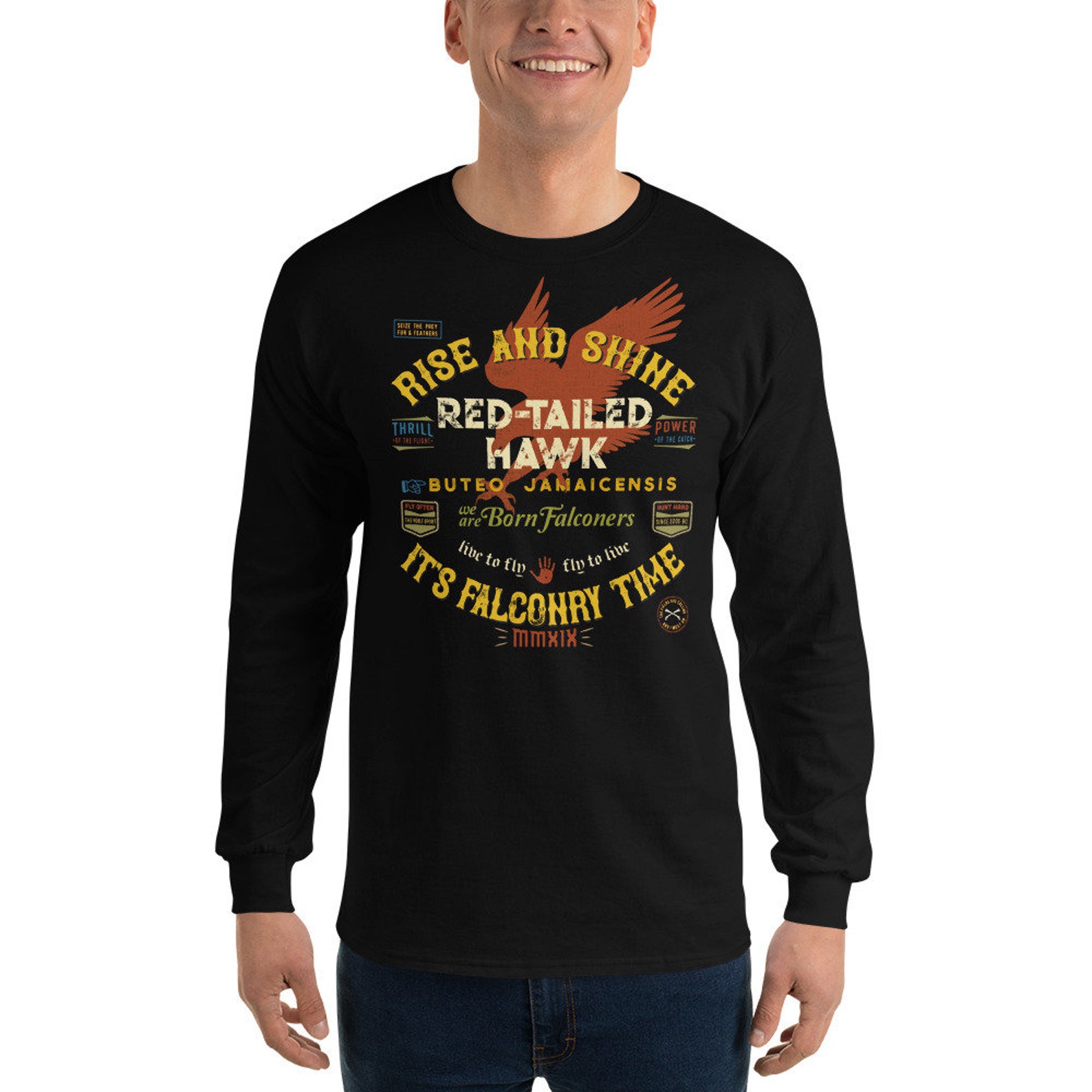 Falconers Red-tailed Hawk Shirt Falconry Supplies for Hawkers and ...