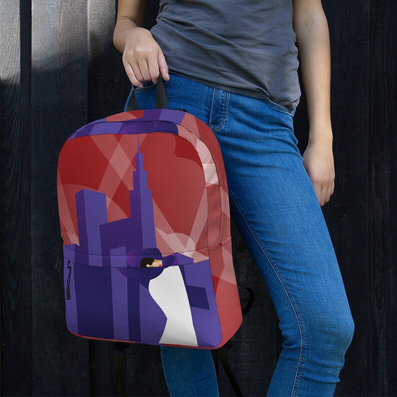Vintage 1920s - 1930s Style Classic Retro Art Deco Purple, Red ...