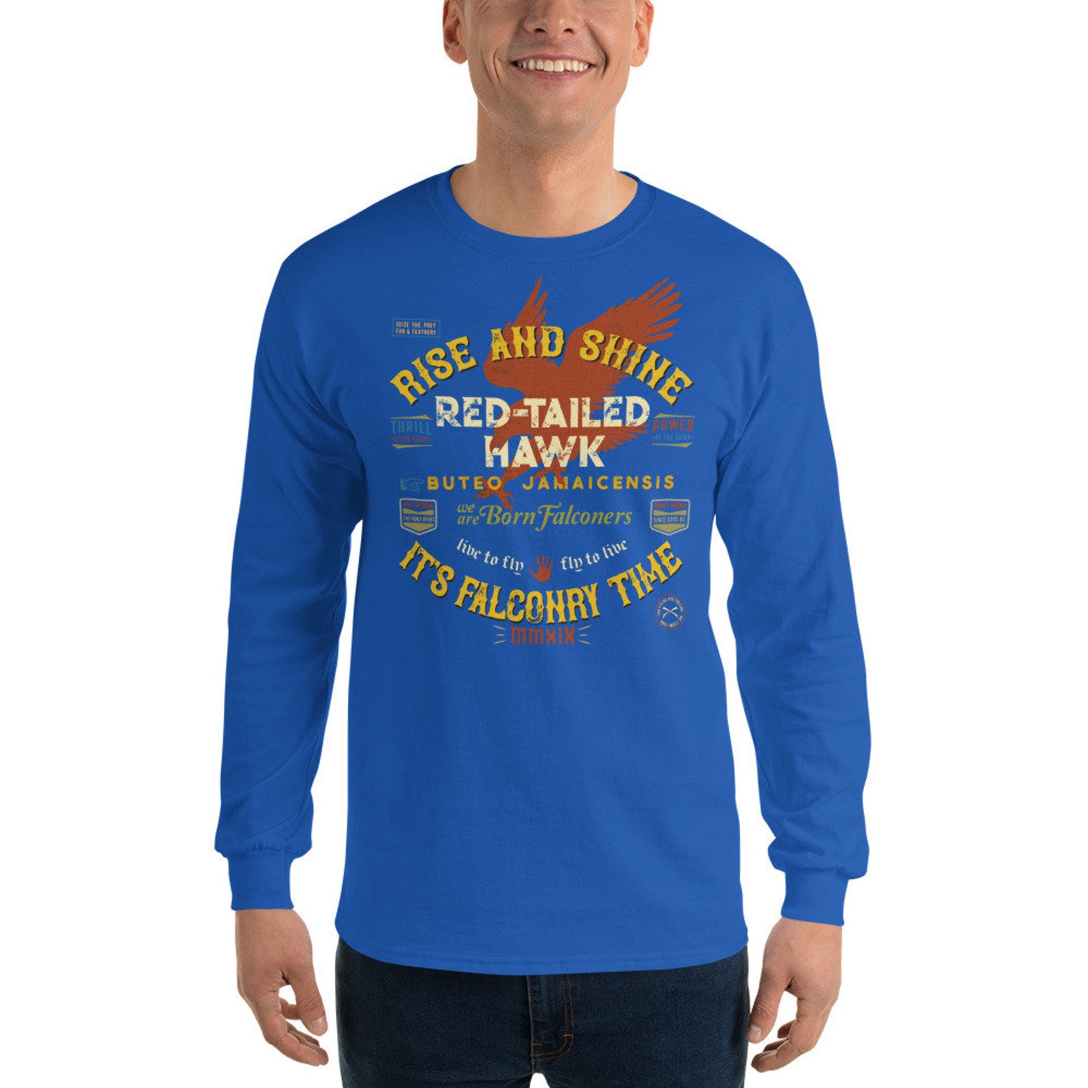 Falconers Red-tailed Hawk Shirt Falconry Supplies for Hawkers and ...