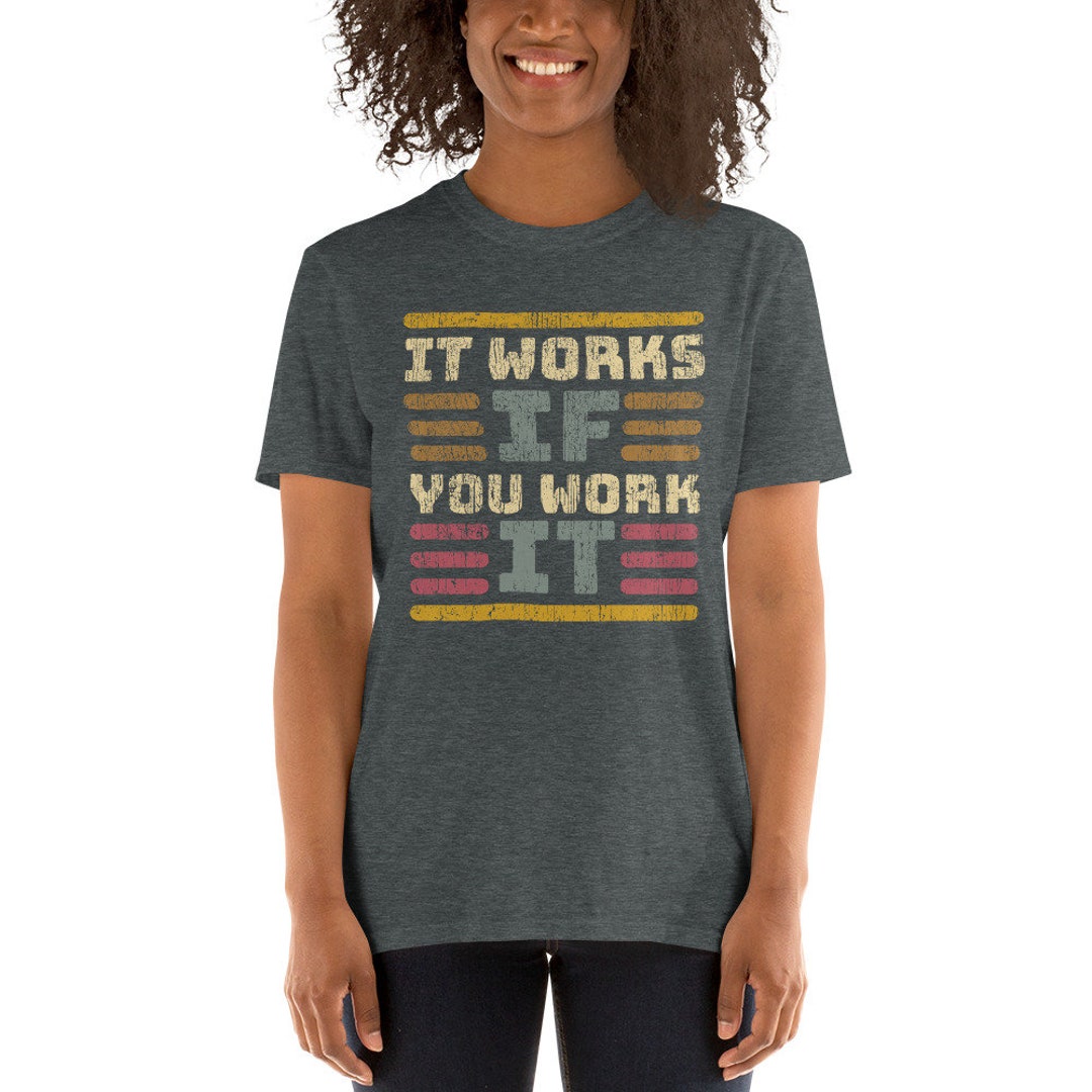 AA It Works If You Work It Sober Recovery / Sobriety Birthday ...