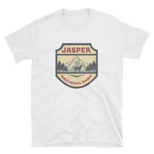 Jasper National Park Short-sleeve Unisex T-shirt Canadian Nation Park ...