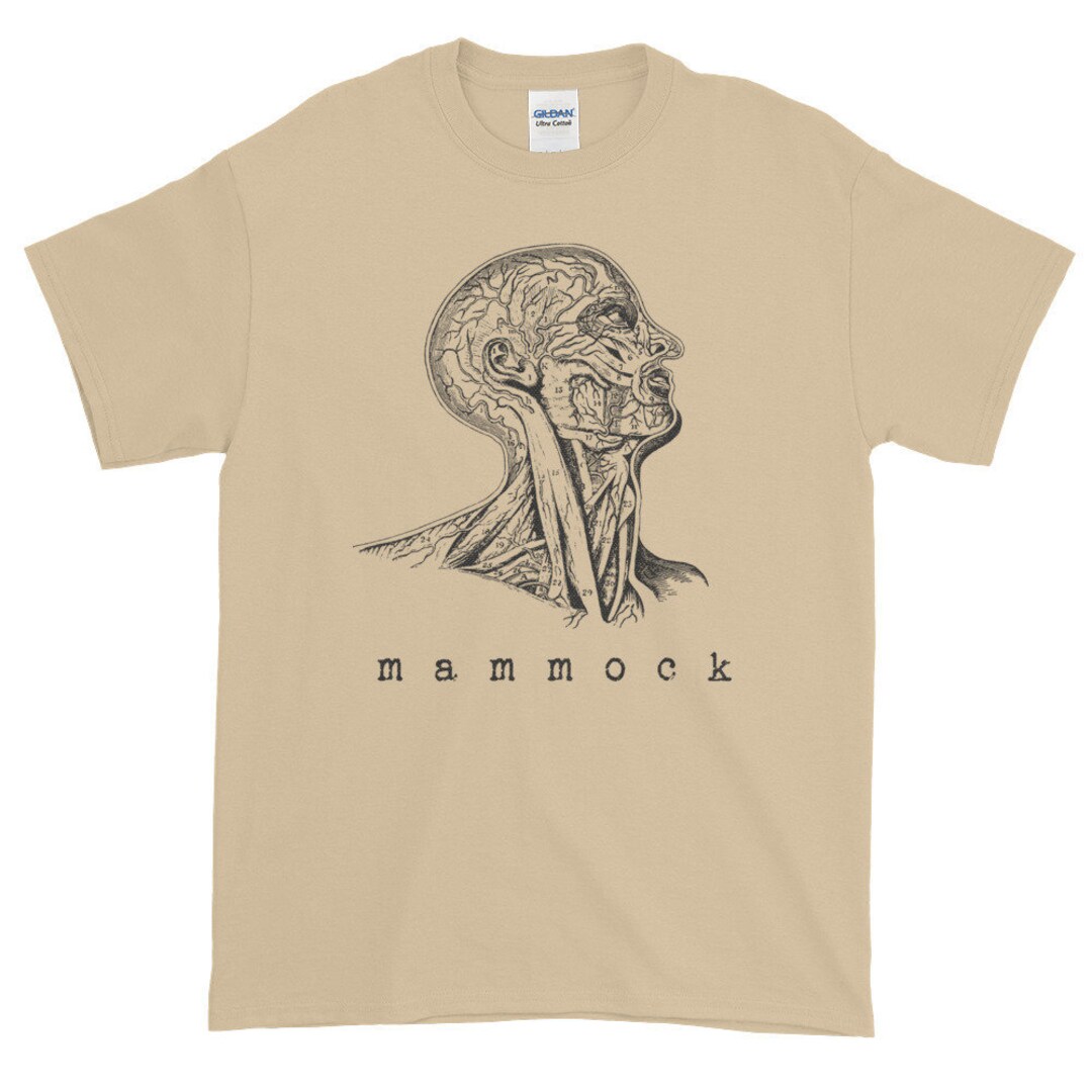 Vintage Illustration of Bisected Human Head Short-sleeve T-shirt - Etsy