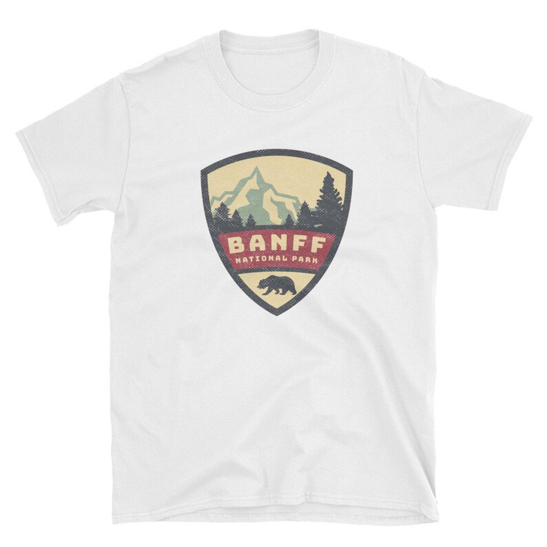 Banff National Park Short-sleeve Unisex T-shirt Canadian Nation Park ...