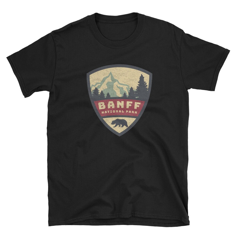 Banff National Park Short-sleeve Unisex T-shirt Canadian Nation Park ...