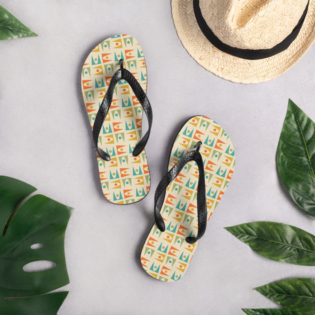 Unisex Vintage 1950's Flip-flops for That Cool Bohemian Retro Look and ...