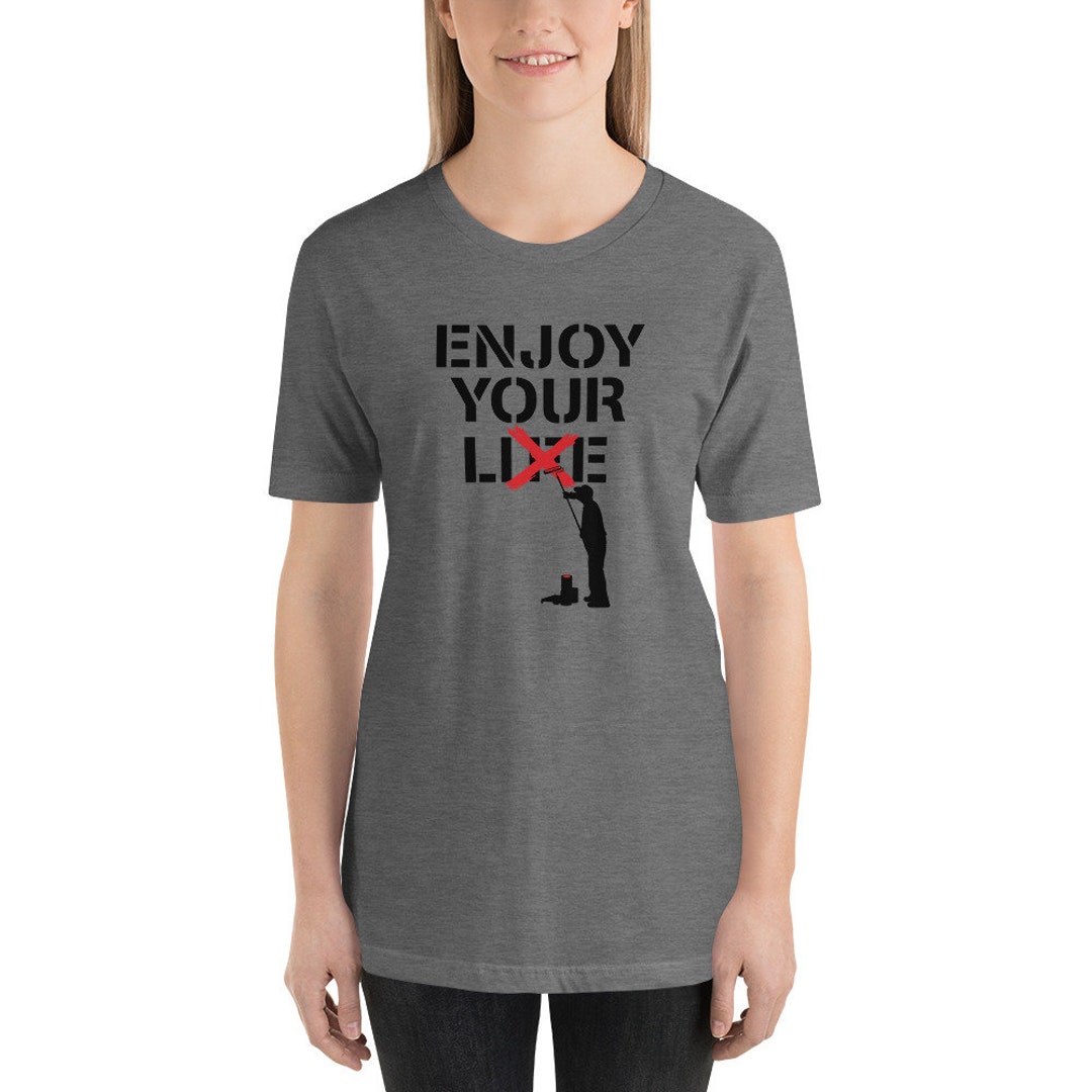 Anti-pc, Not Politically Correct, Banksy Street Art Short-sleeve Unisex ...