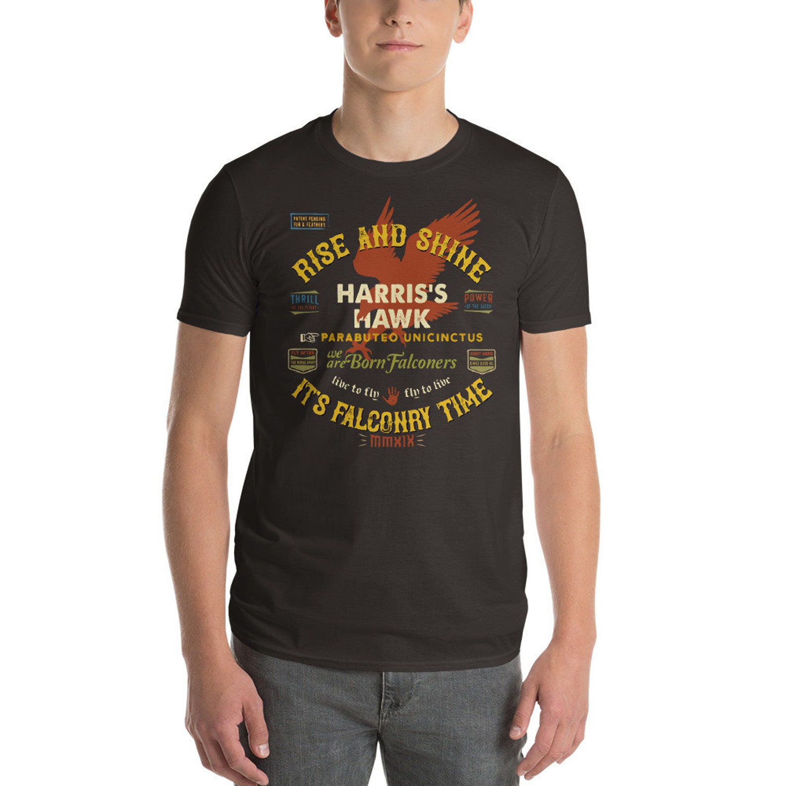 Revised! Falconers Harris's Hawk Shirt Falconry Supplies for Hawkers ...