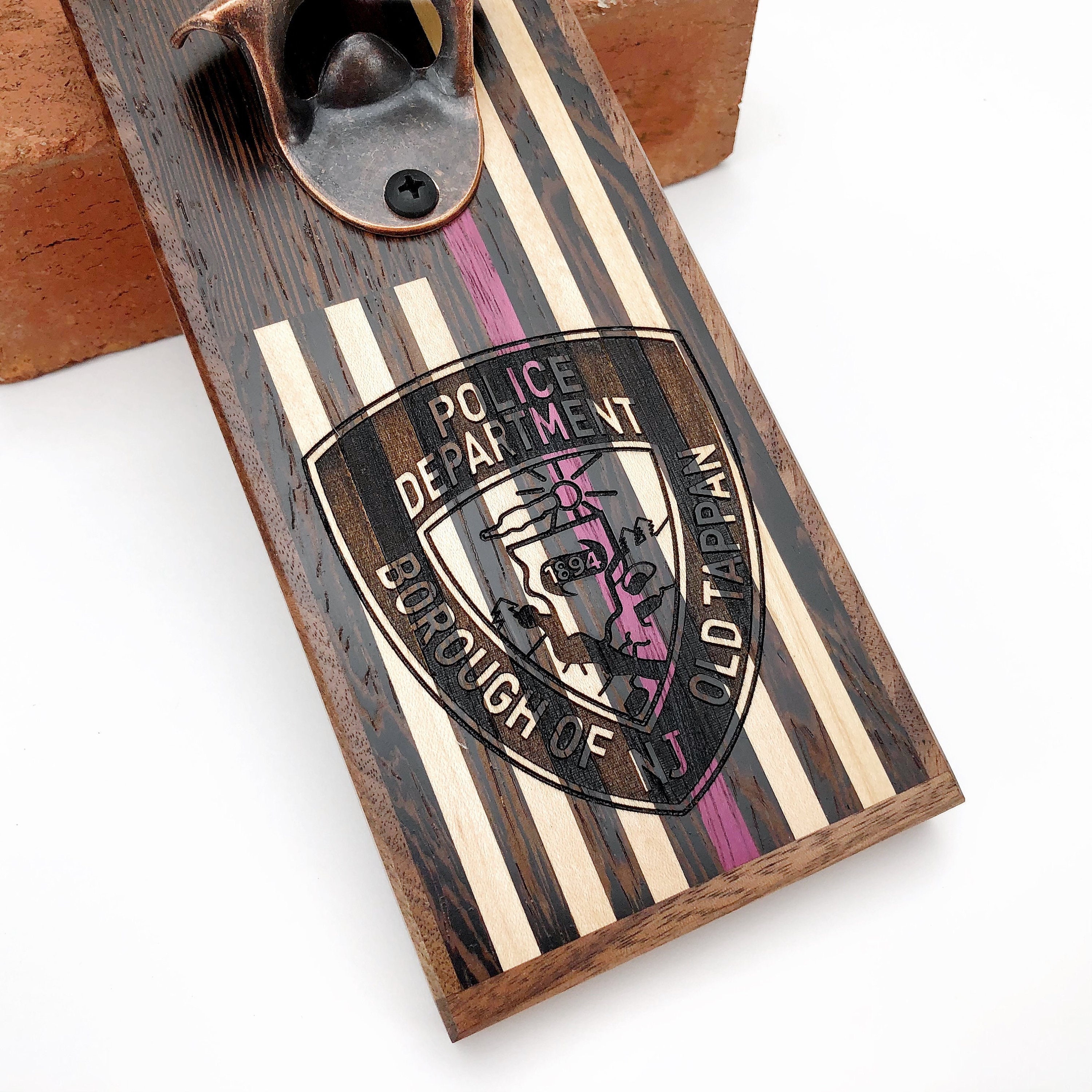 Police/fire Department Flag Magnetic Bottle Opener Fridge/wall - Etsy