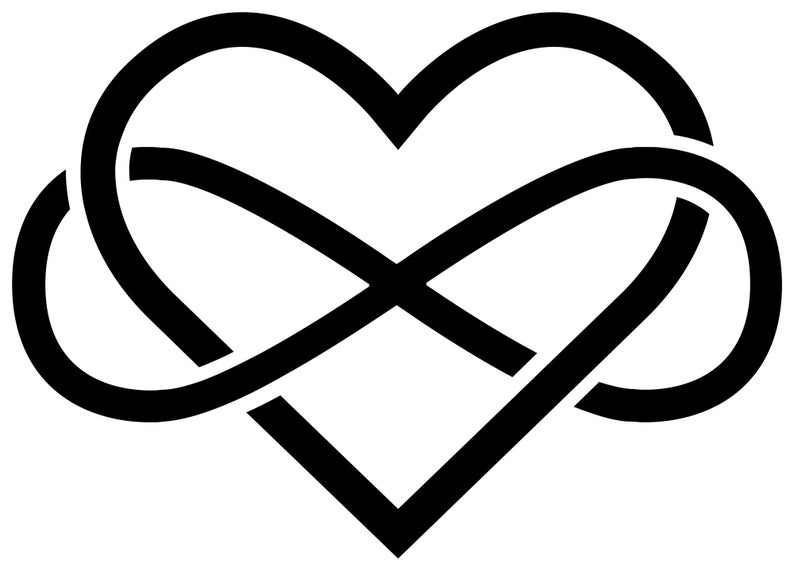 DIGITAL FILE: Polyamory Infinity Heart - Etsy Hong Kong