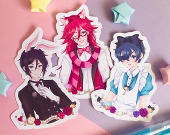 Black Butler Stickers | Etsy