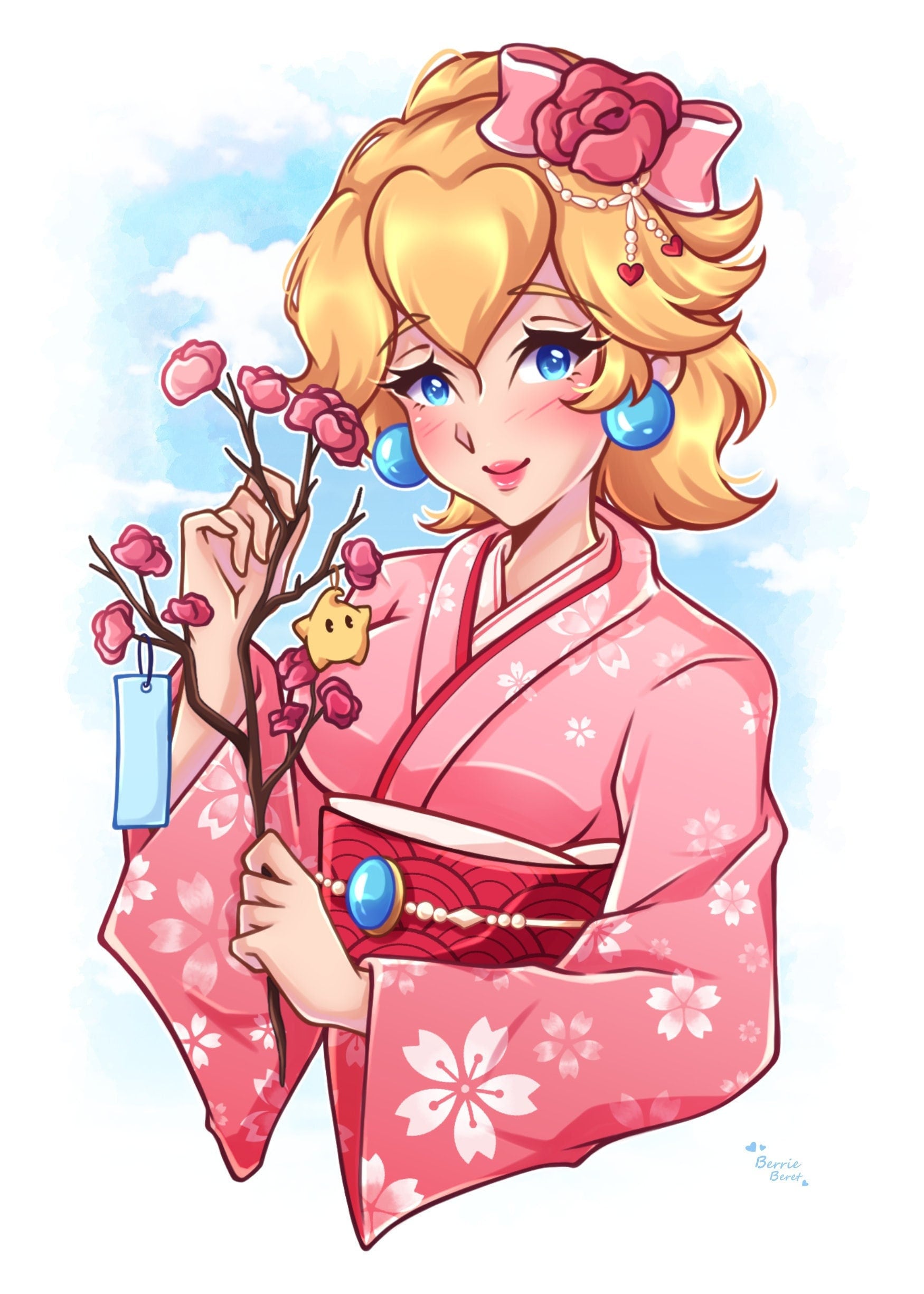 Summer Princess Peach