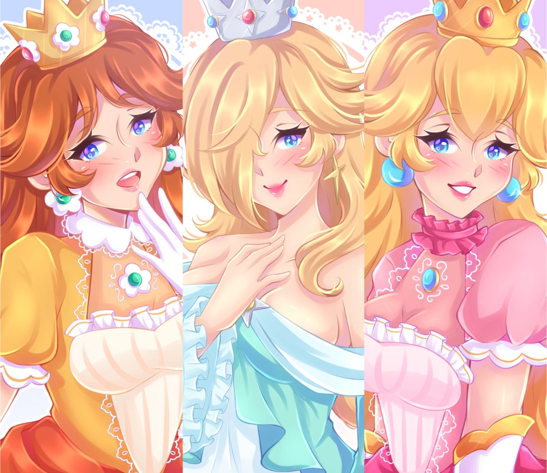 Princess Peach And Daisy Fan Art