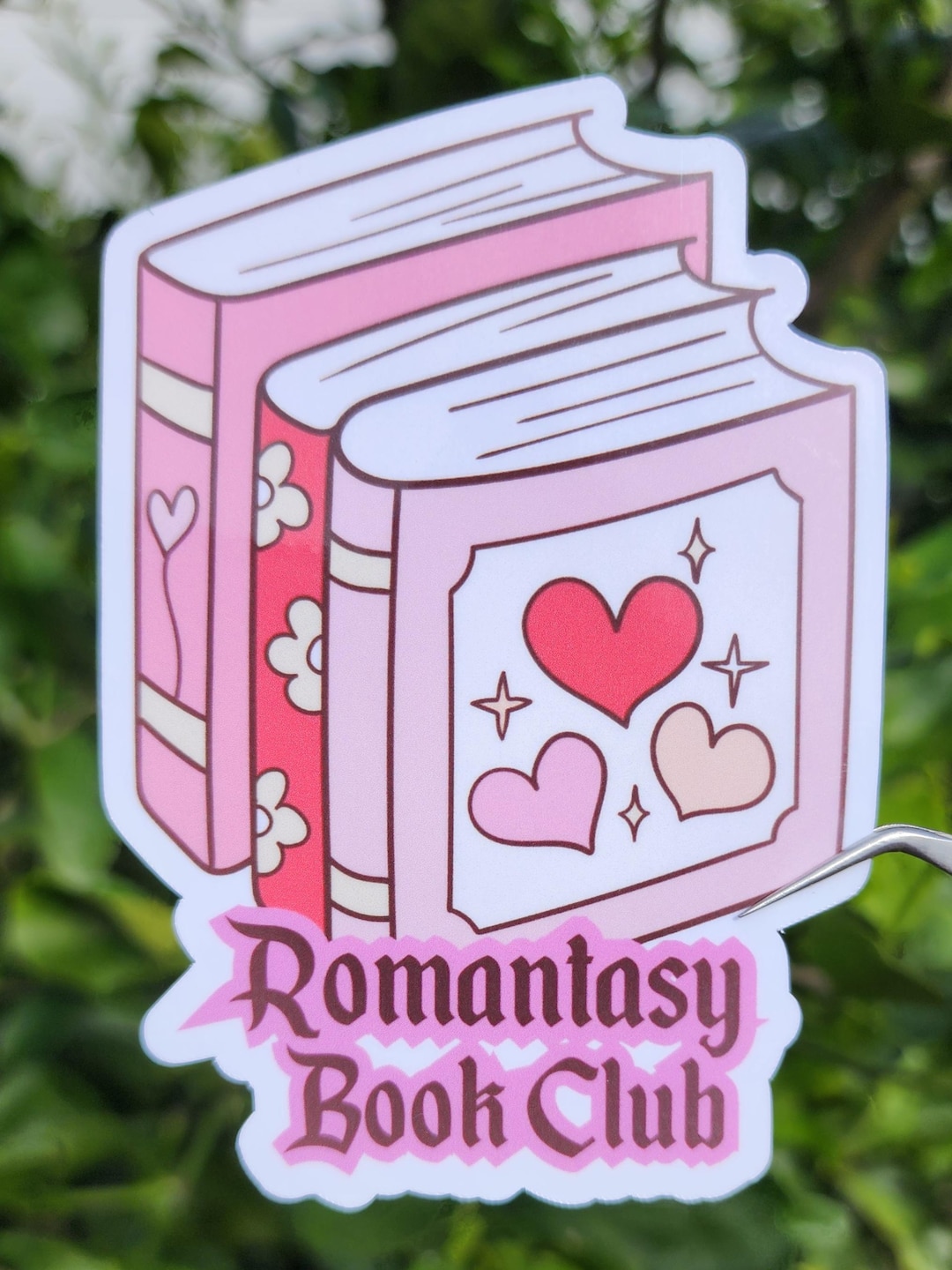 Romantasy Book Club, Sticker - Etsy