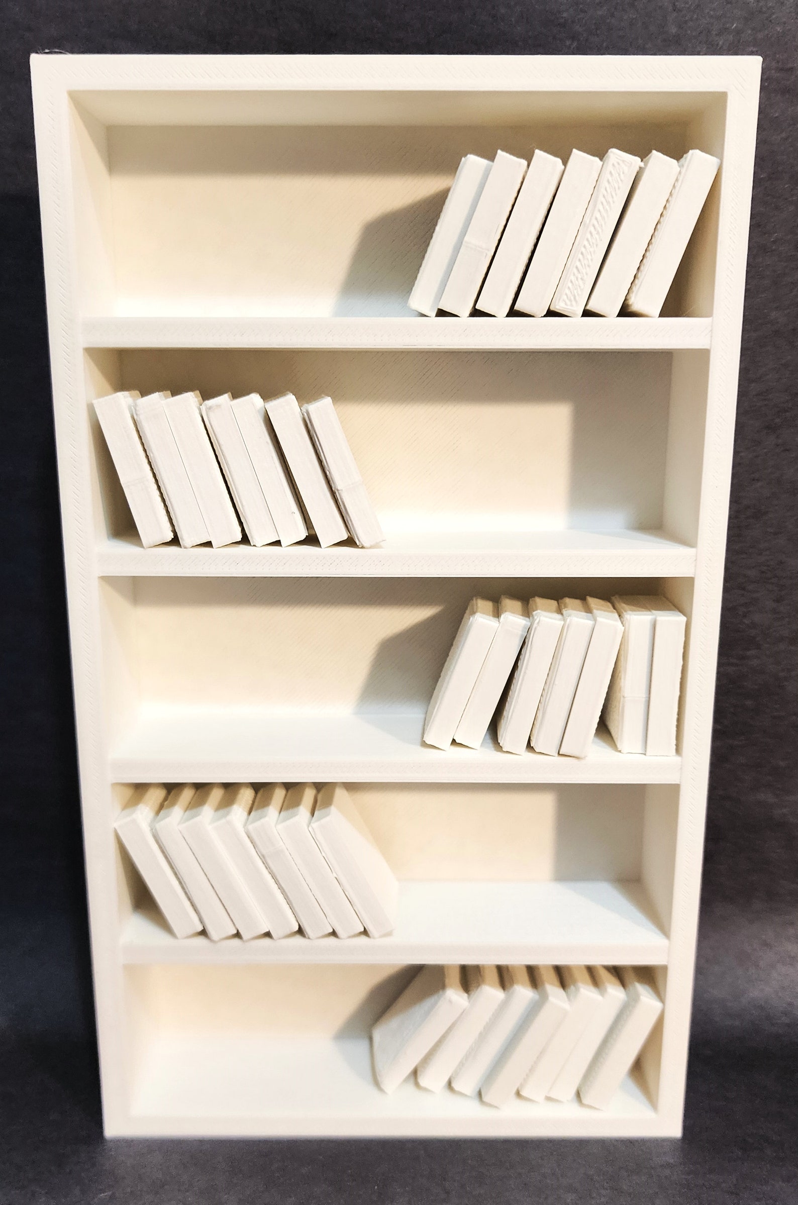 Mini Bookshelf With Book Blanks. Book Art NOT INCLUDED. Must Have ...