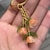 Flower Clip-on Keychain GOLD NOW AVAILABLE Handmade, Bag Charm, Purse ...