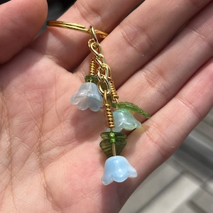 Trailing Tulip Keychain - Etsy UK