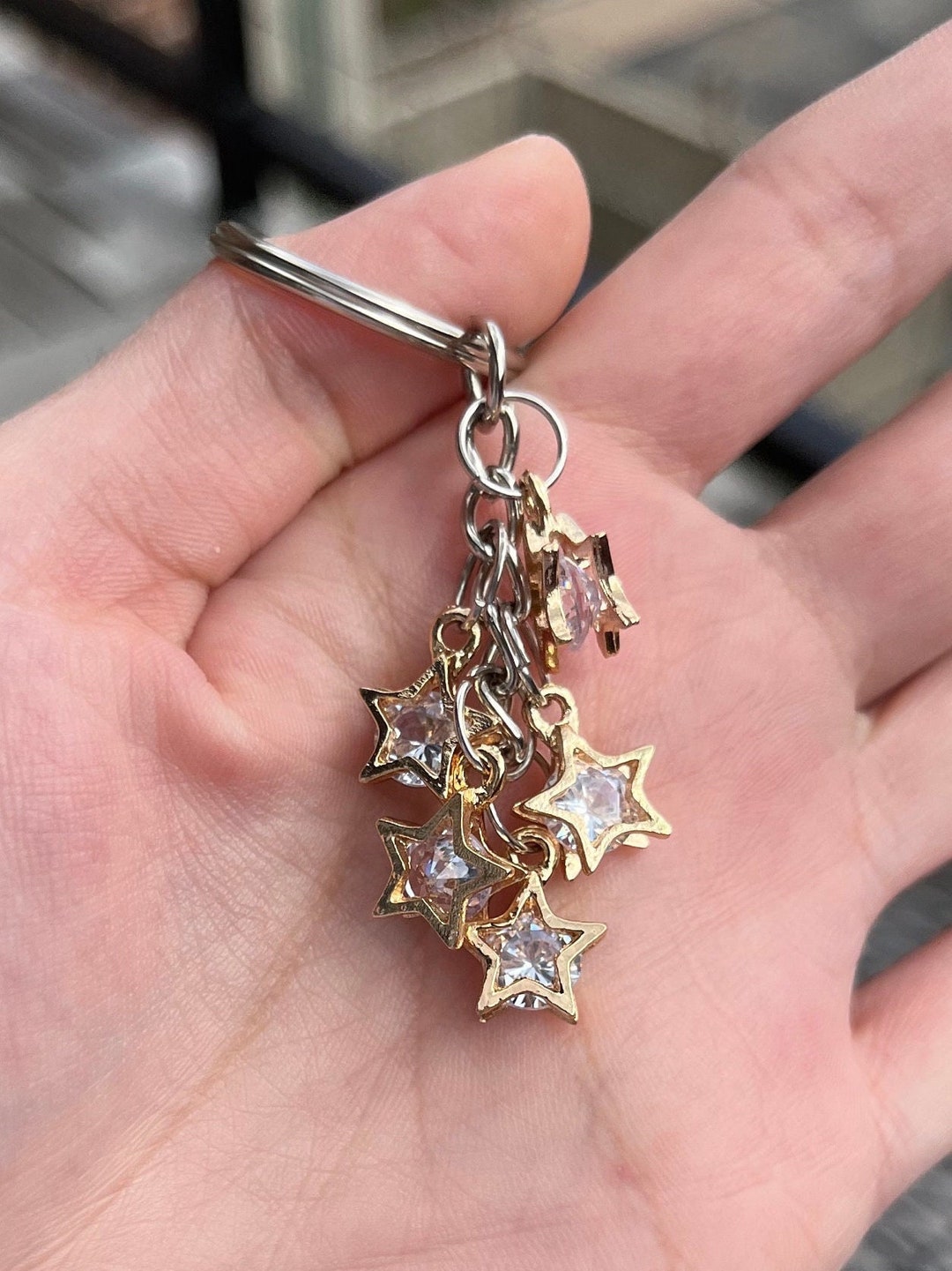 Stars Keychain Bag Charm Purse Charm - Etsy