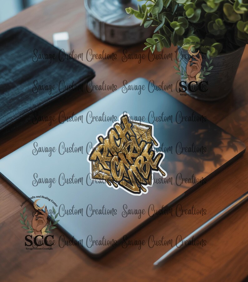 Rich Girl Vibe Gold Drip PNG | Luxury Street Glam Digital Sticker - Etsy