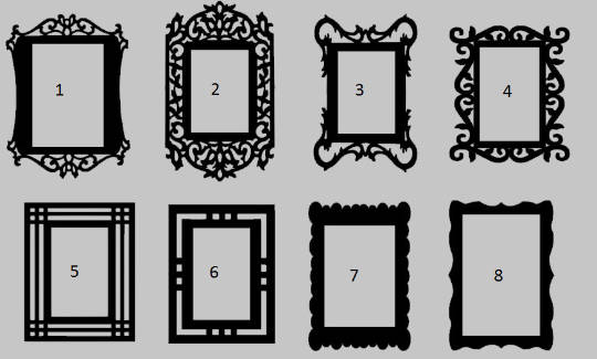 Custom Wall Decals Vinyl Picture Frame Custom Frame Vinyl - Etsy