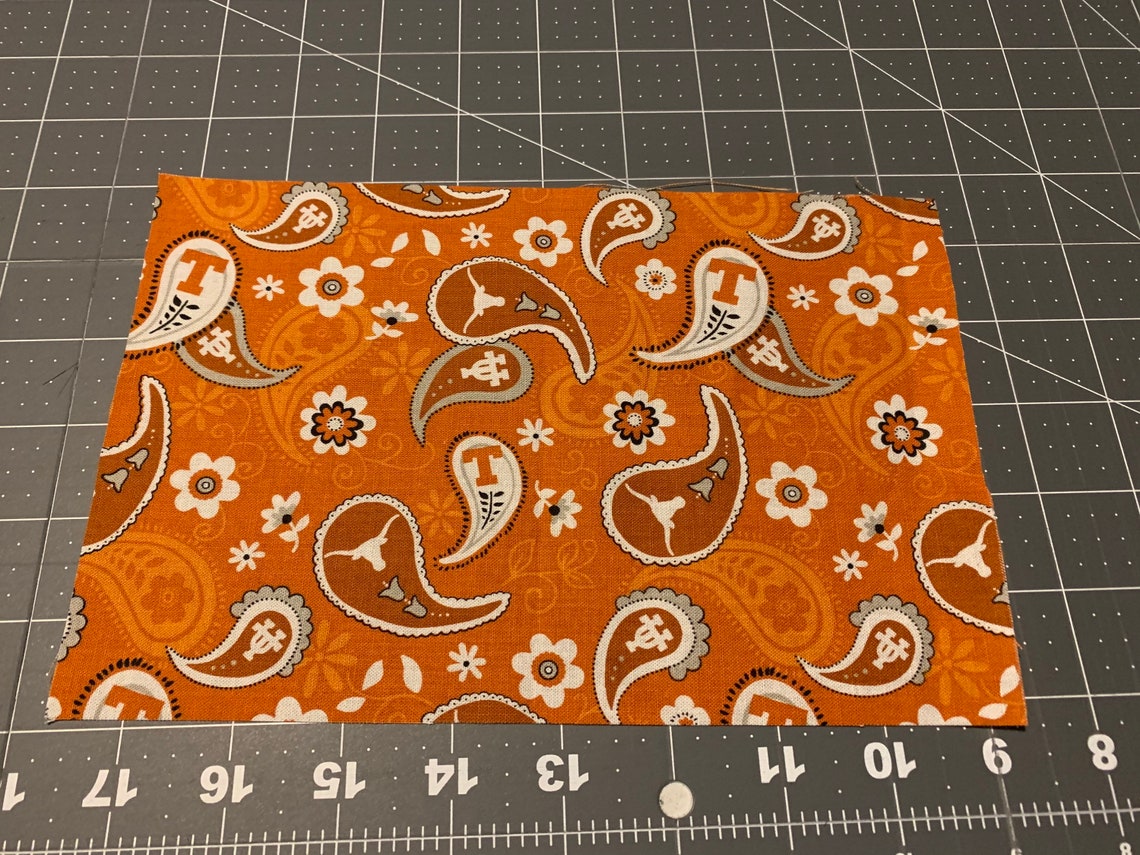 Pretty Longhorn Face Mask Reversible With Nose Piece 3 | Etsy