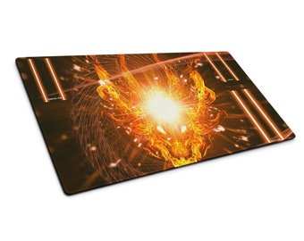 Dragon Card Game Playmat guardian, Magic the Gathering, Hand Signed ...