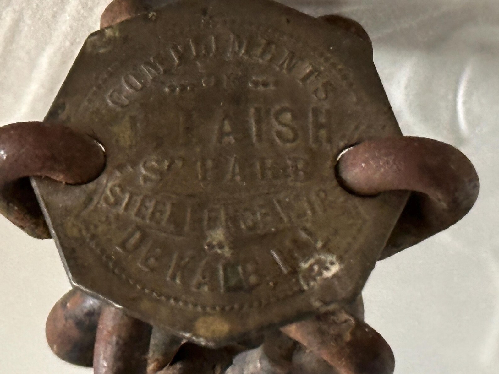 RARE-1874 Jacob Haish Barbwire Came. Original Inventor of Barbwire.. - Etsy