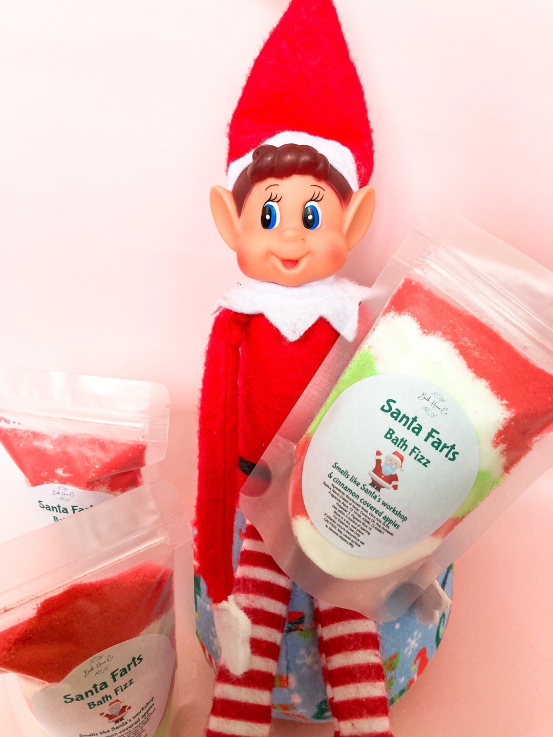 Bath Bombs, Santa Farts Bath Dust, Bath Rocks, Bath Fizz, Gift Ideas ...